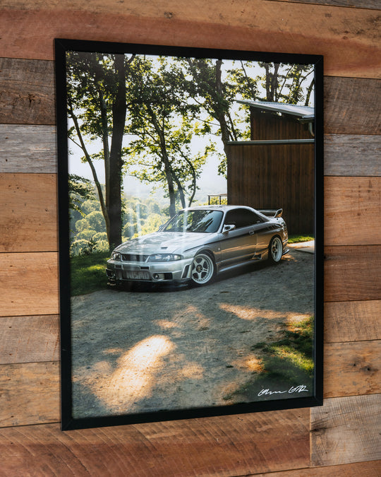 OHANA GTR R33 SIGNED PRINT - 18X24 – Skyline Preservation Club